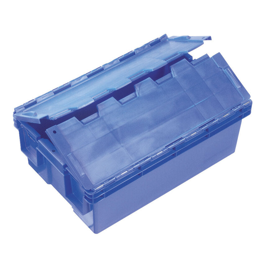 32L Plastic Crate SecurityWith Lid – Team Systems